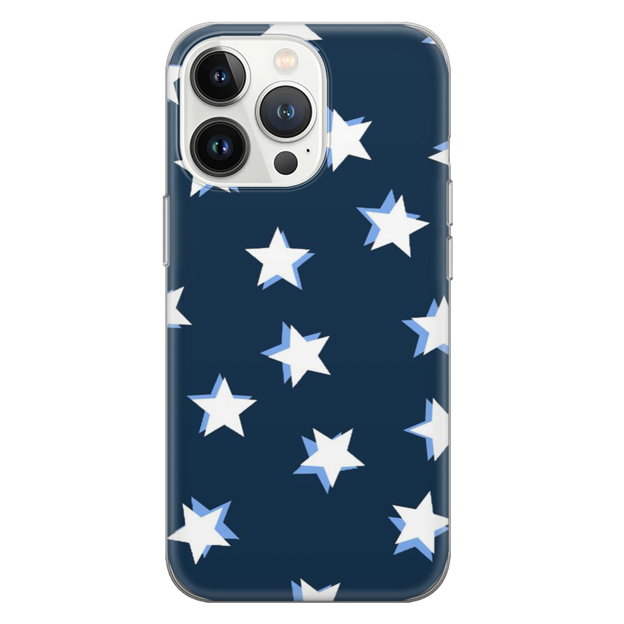 Y2K Sky Stars Phone Case Old School Vibe Cover for iPhone 14 Pro Max ...