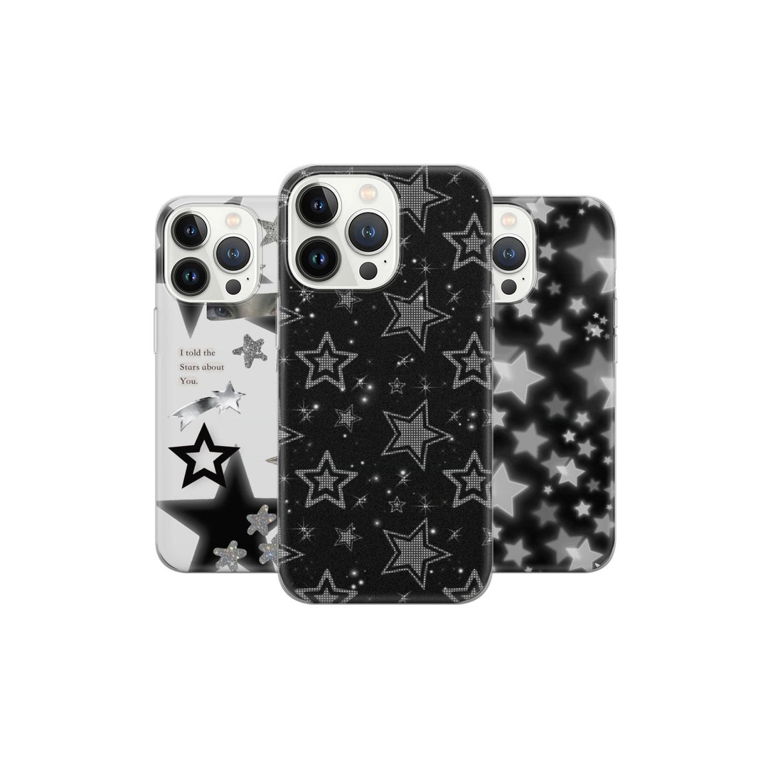 Y2K Sky Stars Phone Case - Emo Vibe Cover for iPhone 14 Pro Max, 13, 12 ...