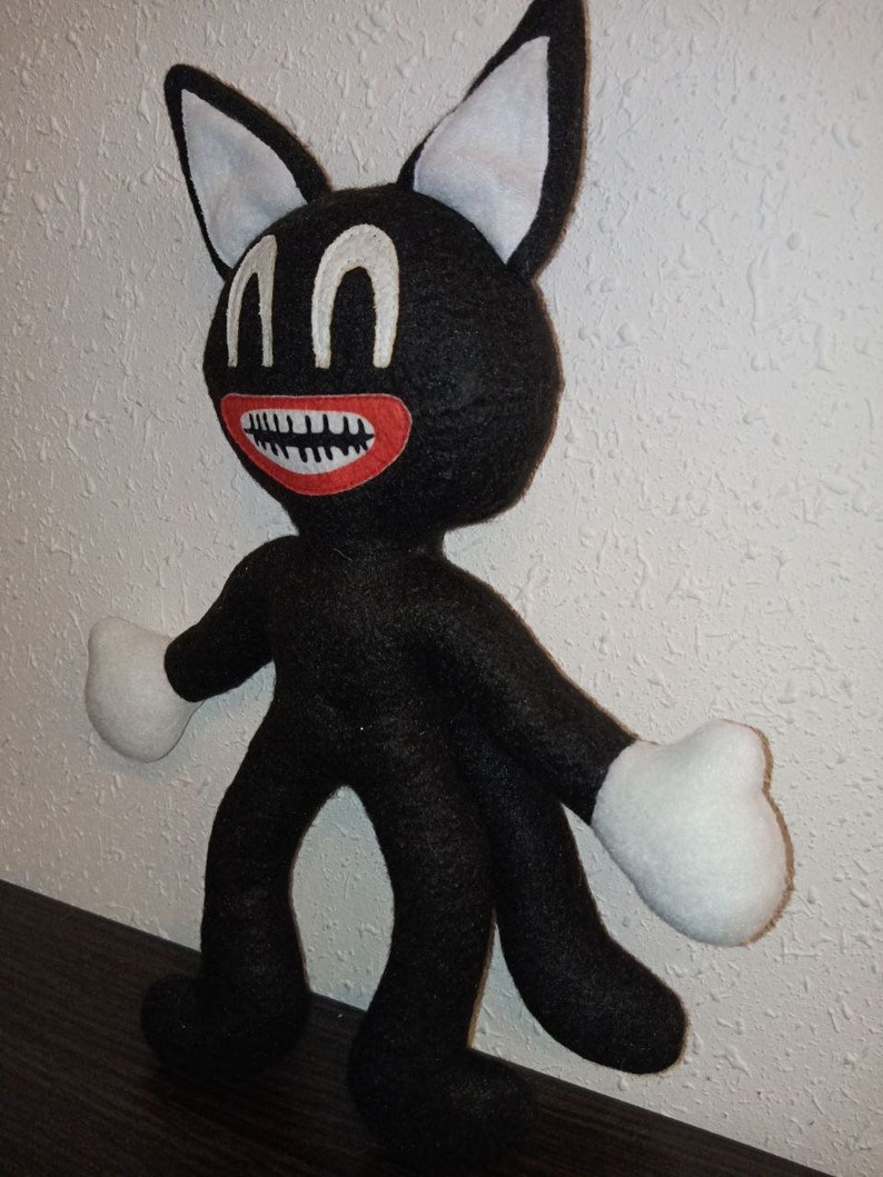 Toy Plush Cartoon Cat Scary Cat 36 Cm - Etsy
