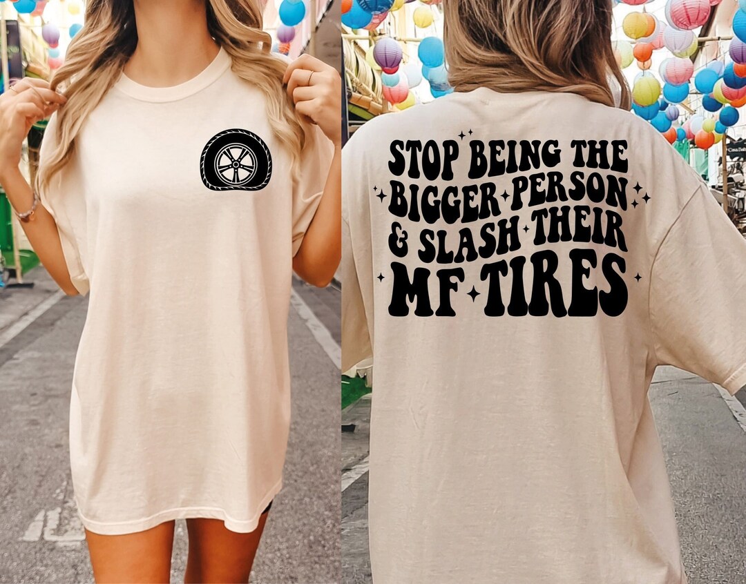 Stop Being the Bigger Person SVG PNG - Adult Humor Svg - Funny Quote ...