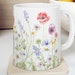 Floral Coffee Mug Wildflower Meadow Spring Ceramic Mug 11oz - Etsy