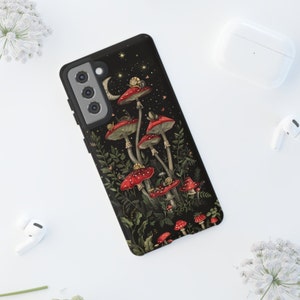 Cottagecore Mushroom Butterfly Goblincore Witchy Whimsigoth Phone Case ...
