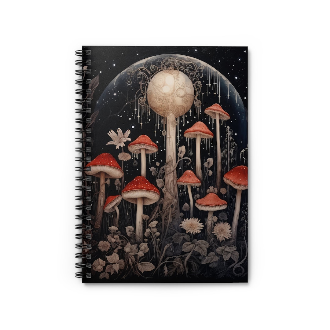 Mushroom Cottagecore Goblincore Dark Floral Occult Theme Tarot Style ...