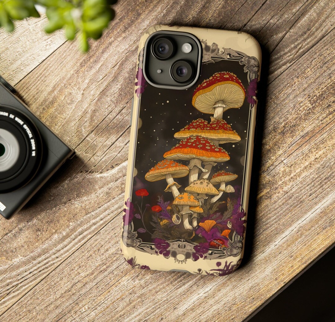 Tarot Art Style Cottagecore Whimsigoth Goblincore Phone Case, Iphone ...