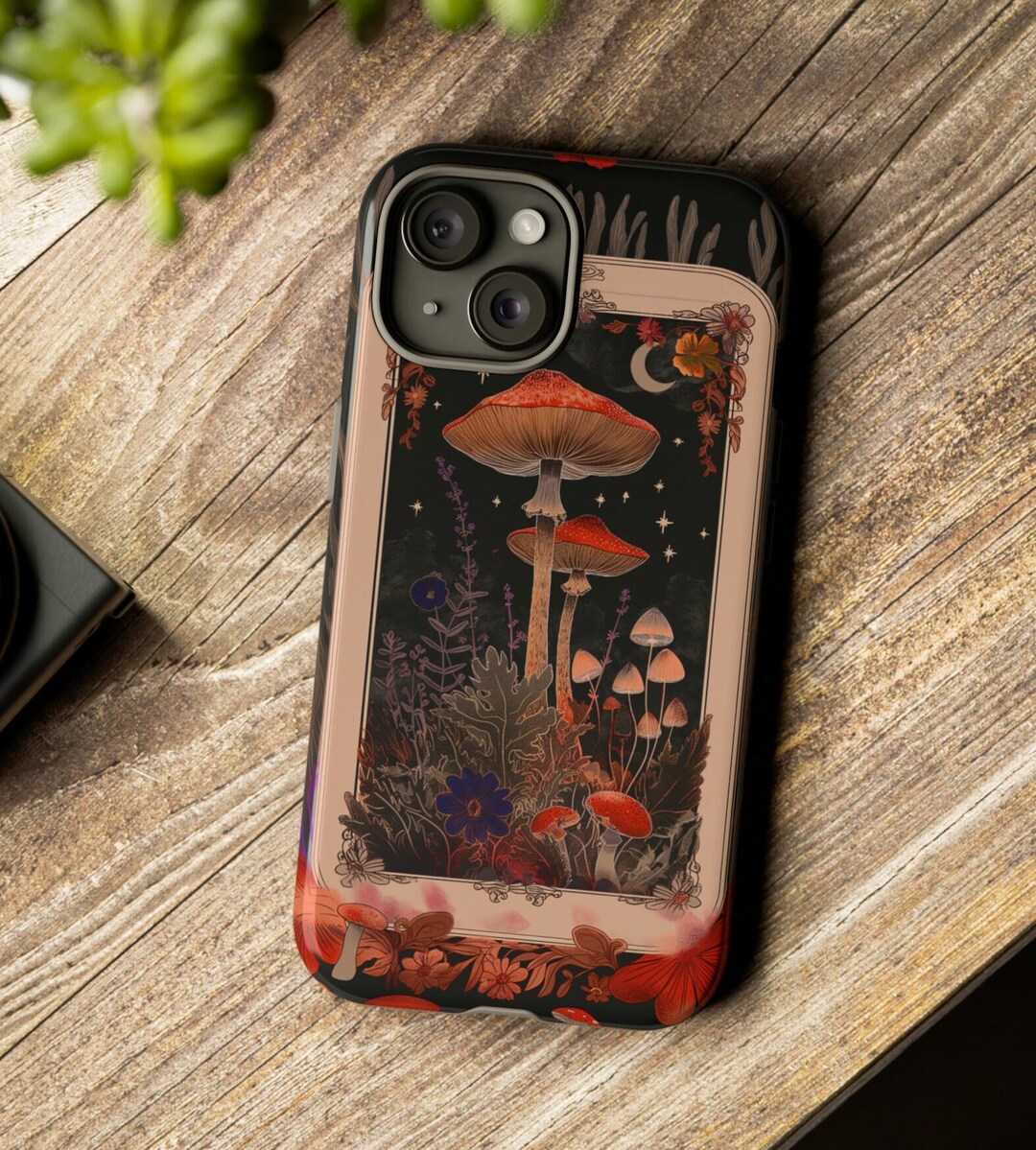 Tarot Art Style Cottagecore Whimsigoth Goblincore Phone Case, Iphone ...