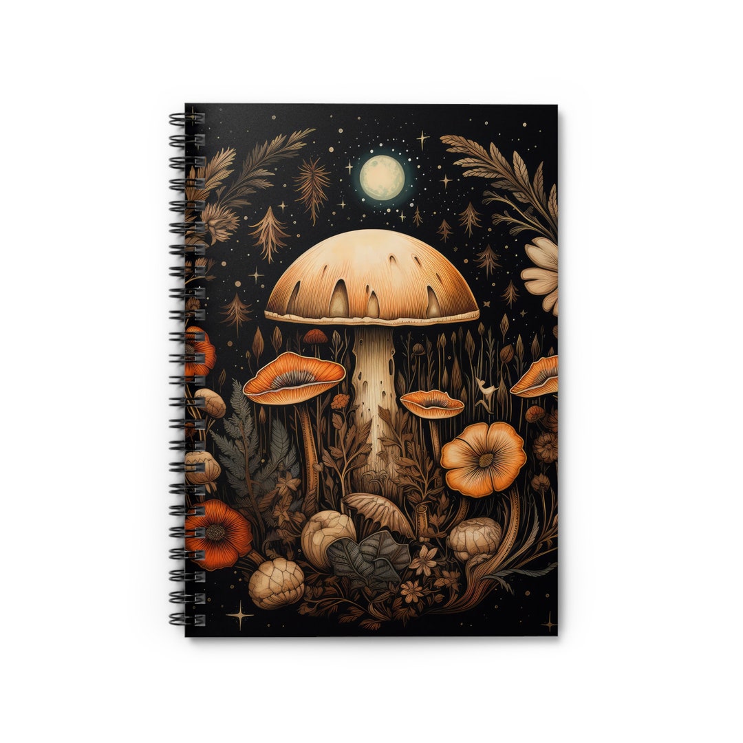 Cottagecore Mushroom Goblincore Dark Floral Occult Theme Tarot Style ...