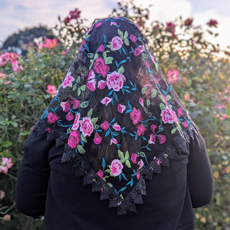 Christian Veil - Etsy