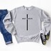 Way Maker Sweatshirt, Way Maker Cross Sweatshirt, Christian Cross ...