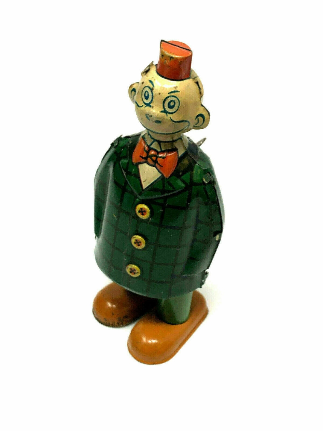 J Chein Happy Hooligan the Hobo Wind-up Toy Vintage 1930s - Etsy