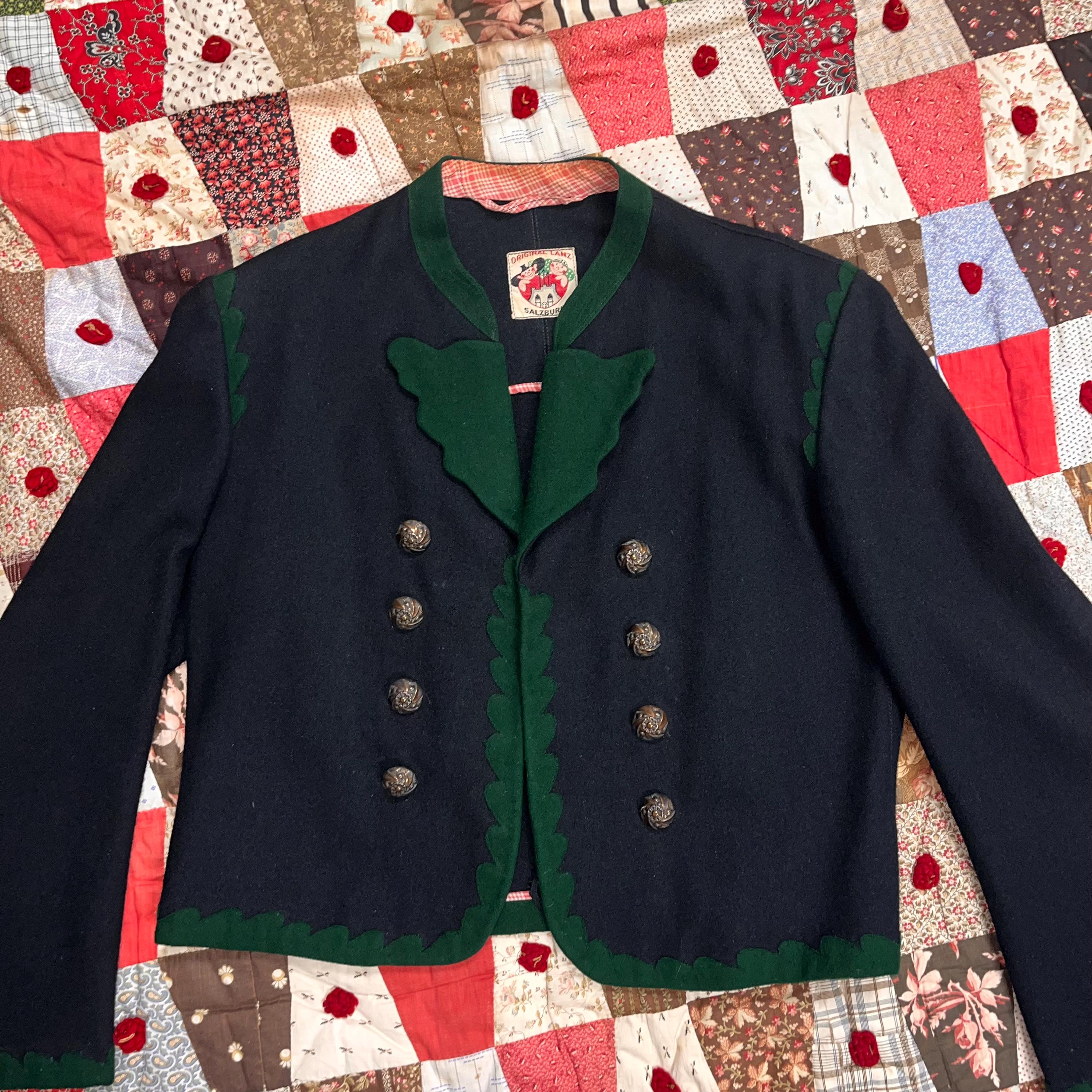 1930's Lanz of Austria Trachten Wool Blazer - Folky Jacket - Etsy