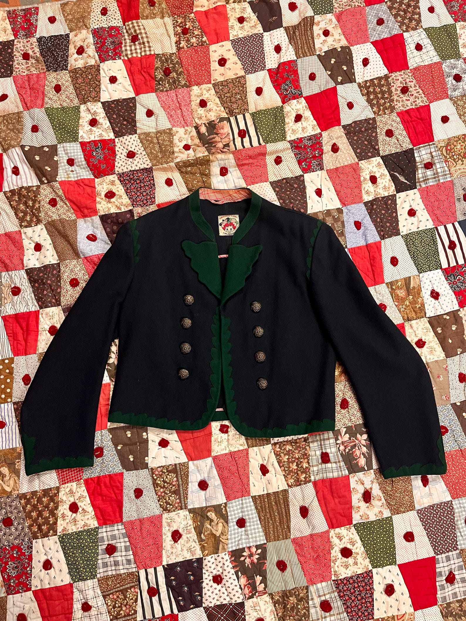 1930's Lanz of Austria Trachten Wool Blazer - Folky Jacket - Etsy