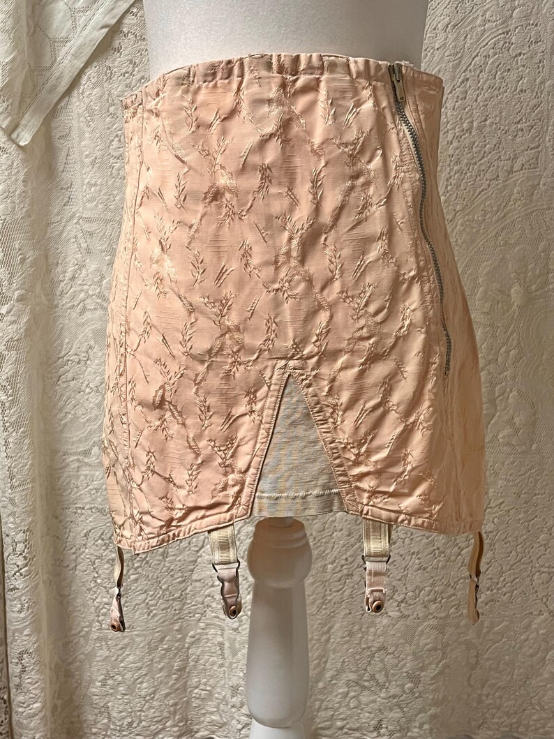 Vintage 1940's Gartered Half Slip Skirt - Etsy