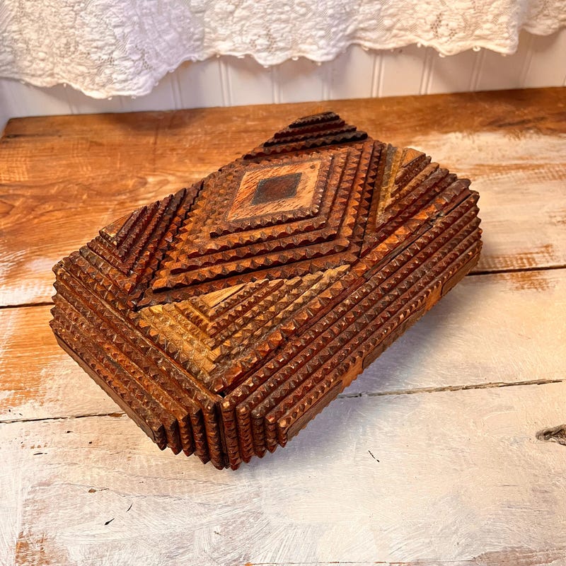 Tramp Art - Etsy