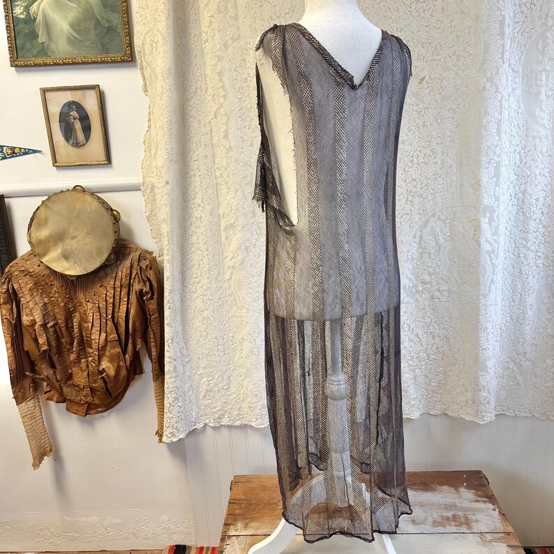 Antique 1920's Assuit Flapper Dress as Is - Etsy