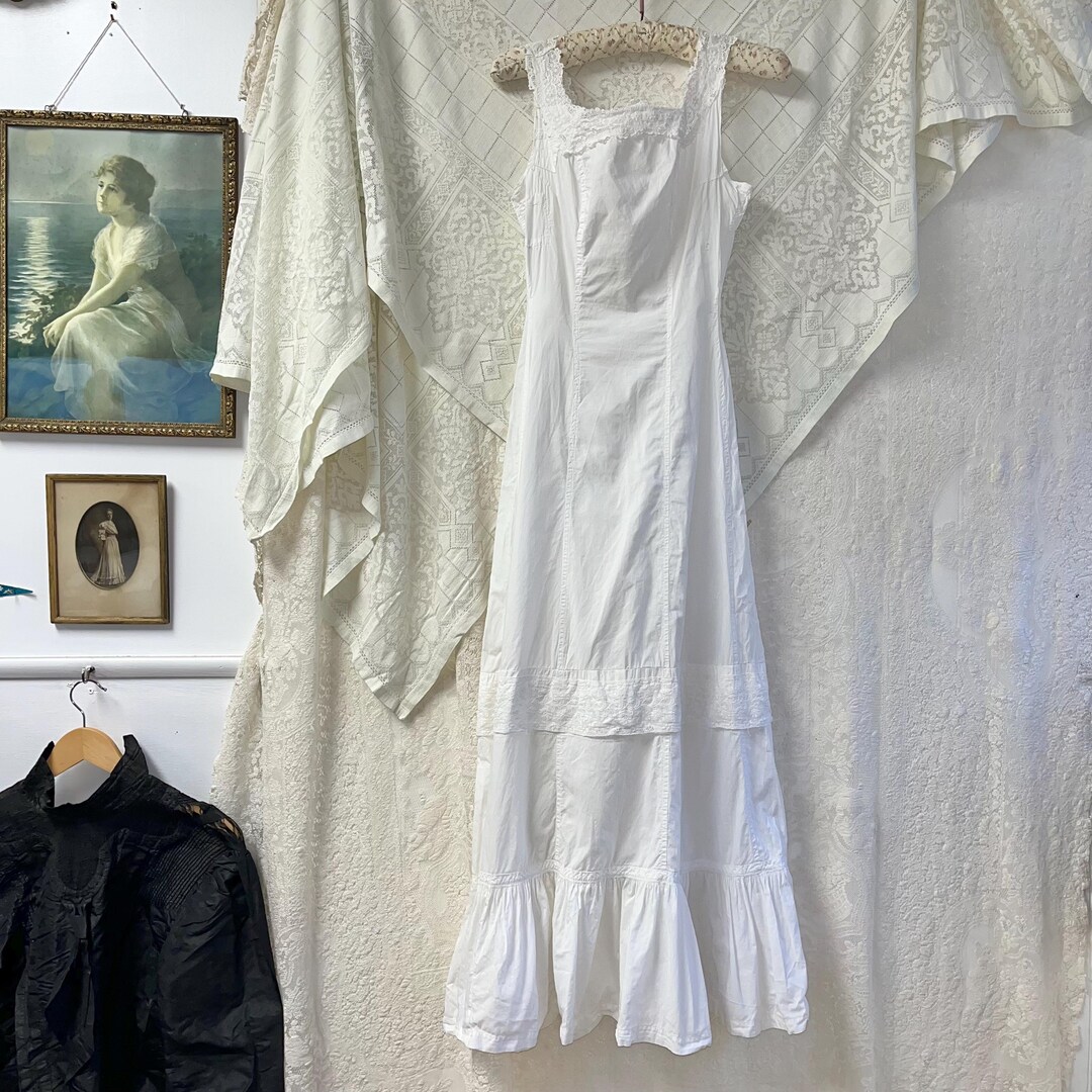 Antique 1900's Edwardian Princess Slip - Etsy