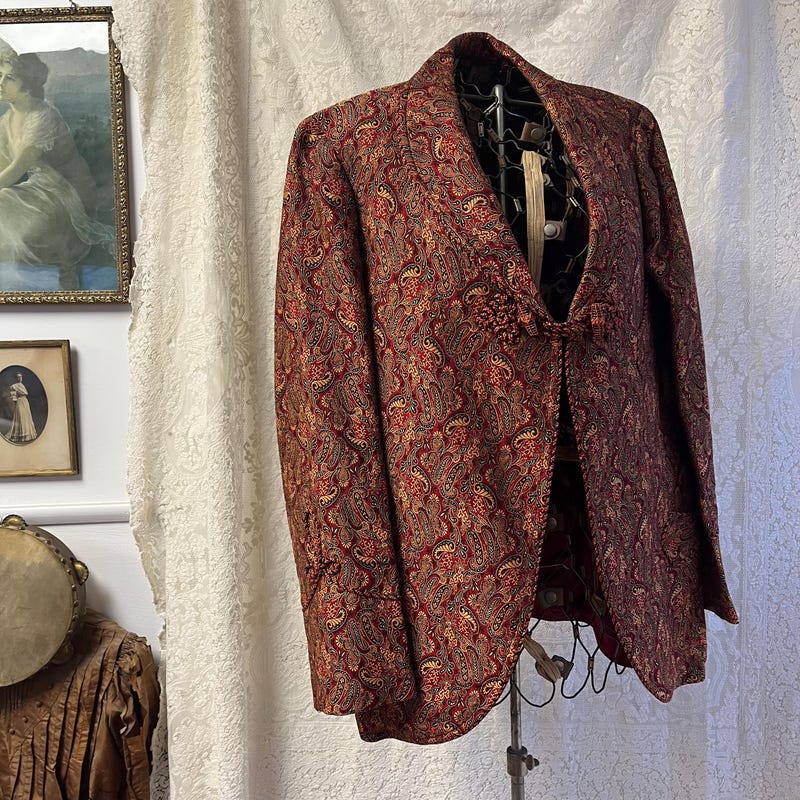 Smoking Jacket - Etsy