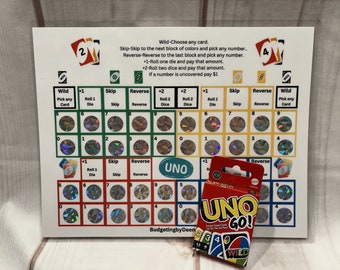 Free Lamination, Savings Challenge, Budgeting, Scratch Off - Etsy