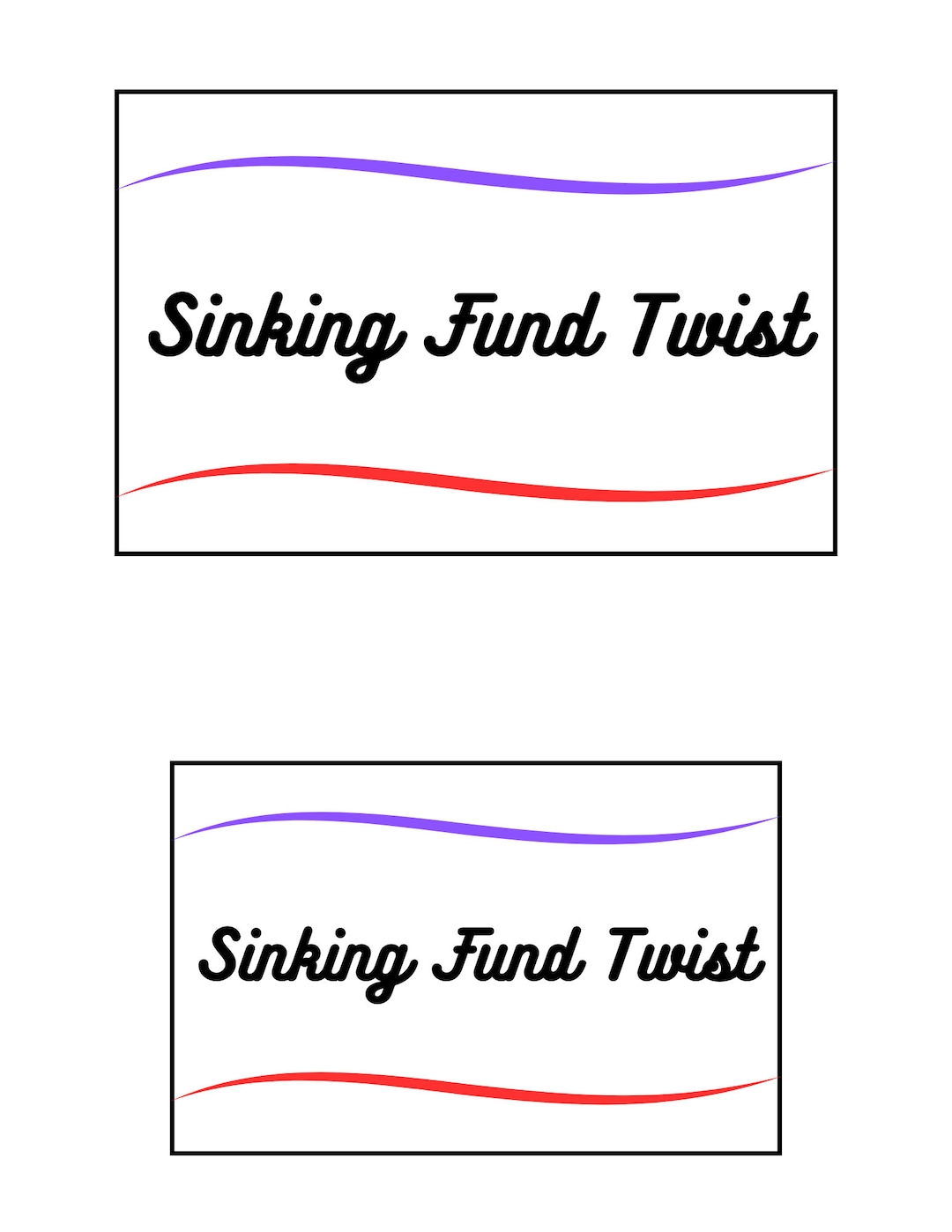 Sinking Funds Dashboard - Etsy