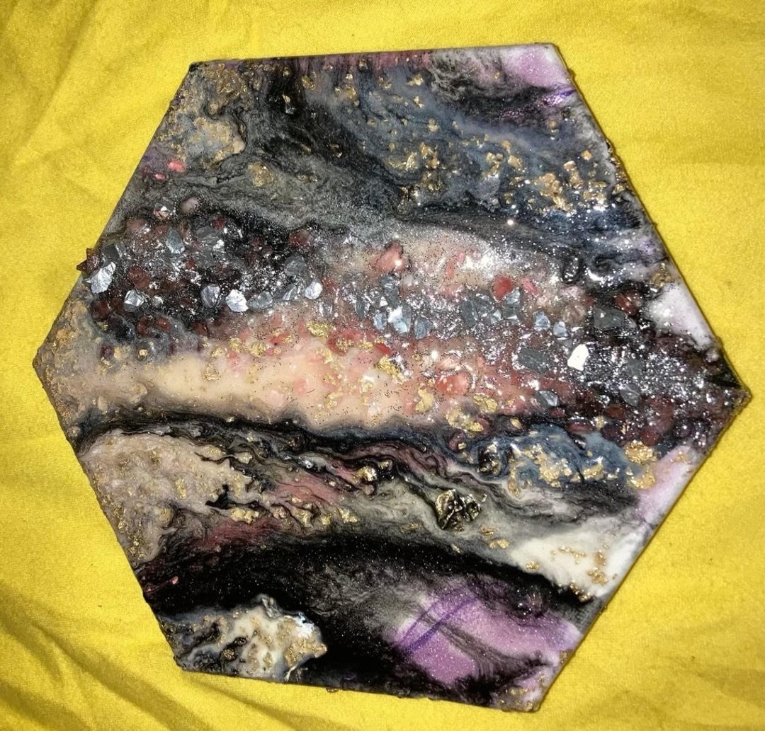 Epoxy Canvas - Etsy