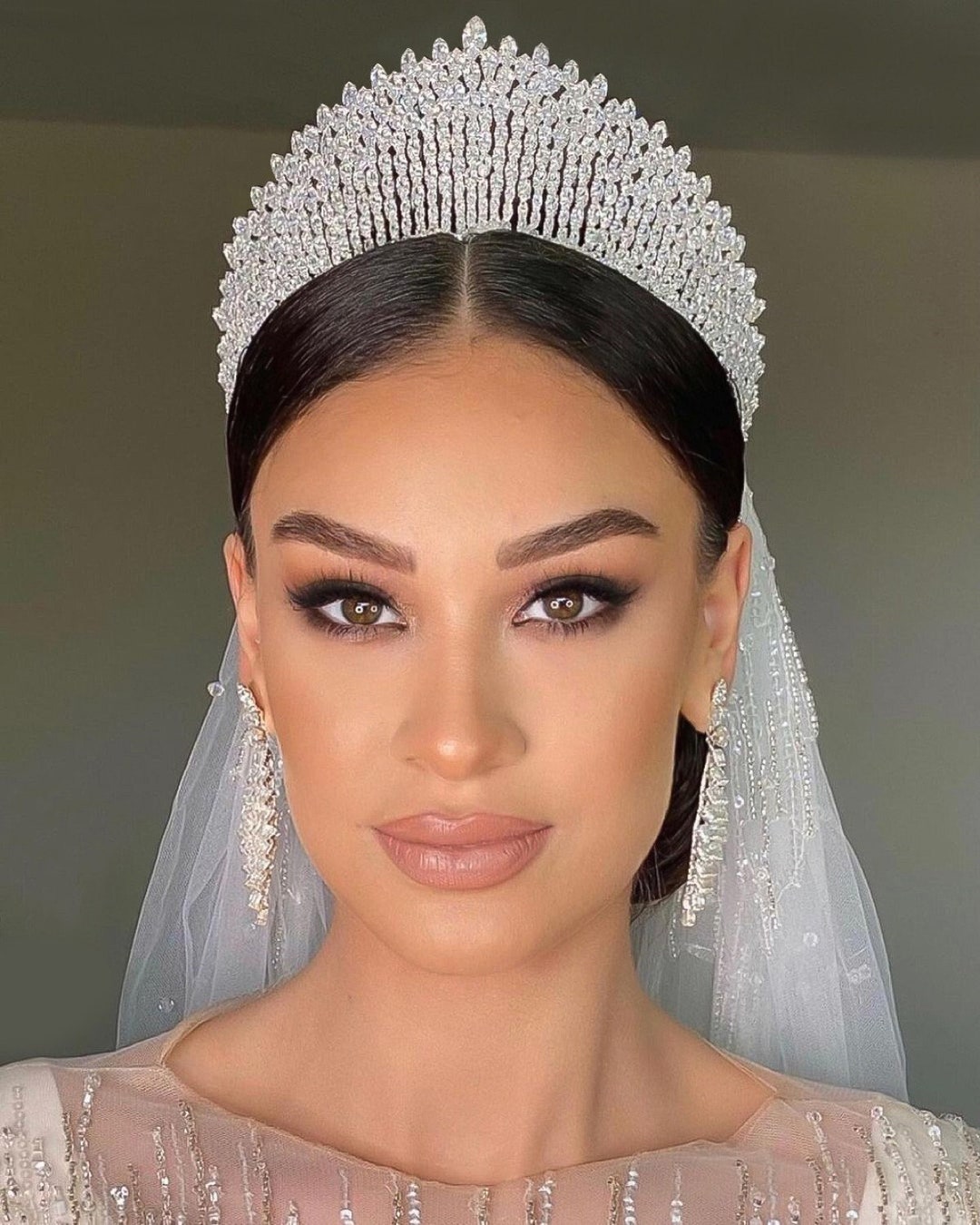 Swarovski Crystal Tiara, Crystal Wedding Tiara, Wedding Tiara, Bridal ...
