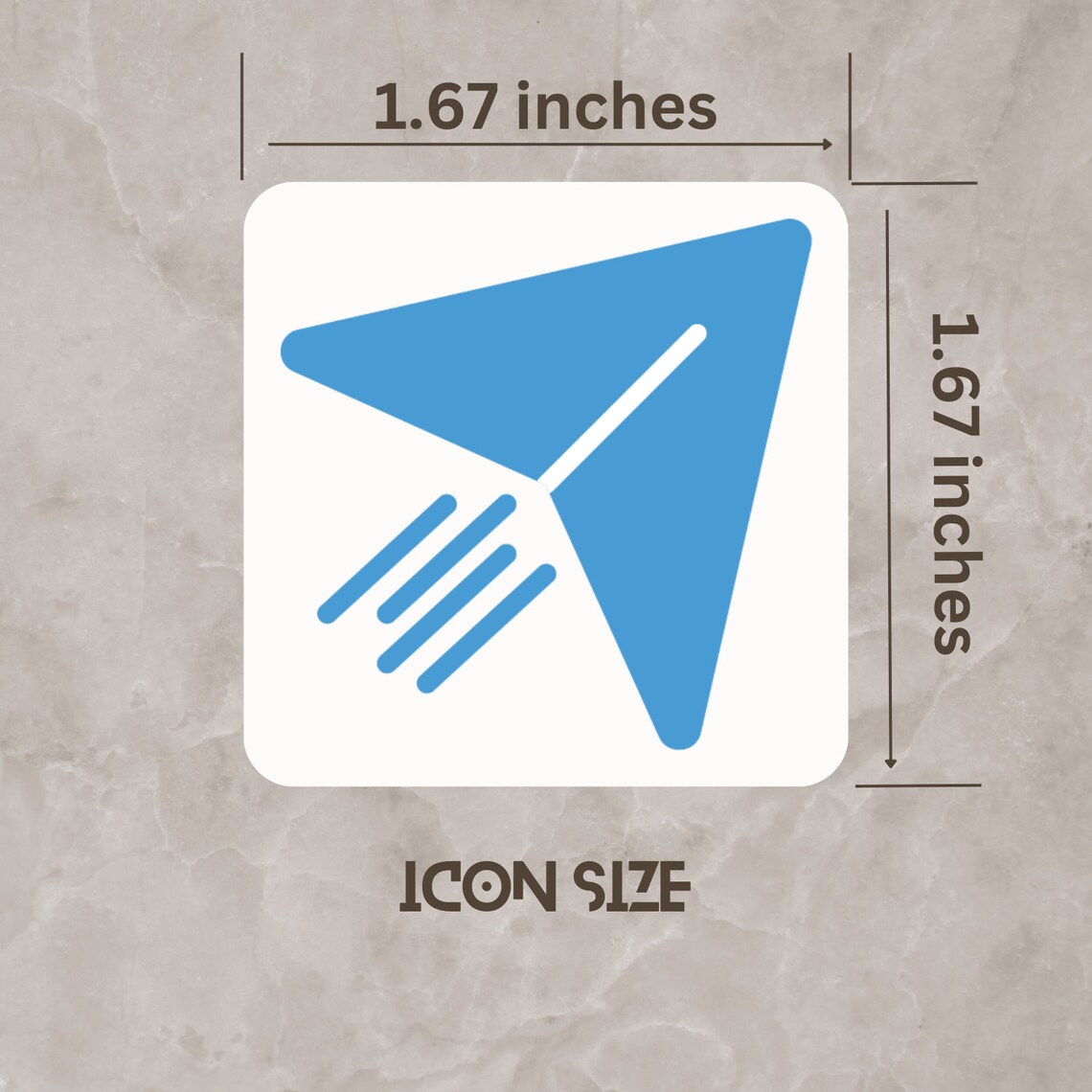 Essential Icons Flat Style Outline-colored Style Icons - Etsy