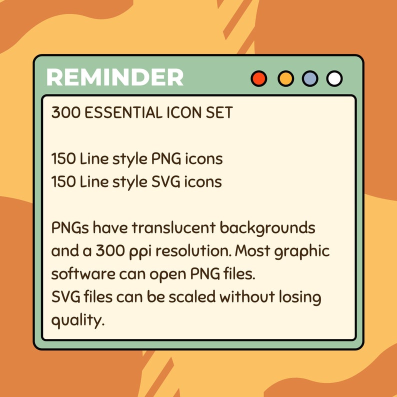 300 Line Style Essential Icons: SVG & PNG (digital Download) - Etsy