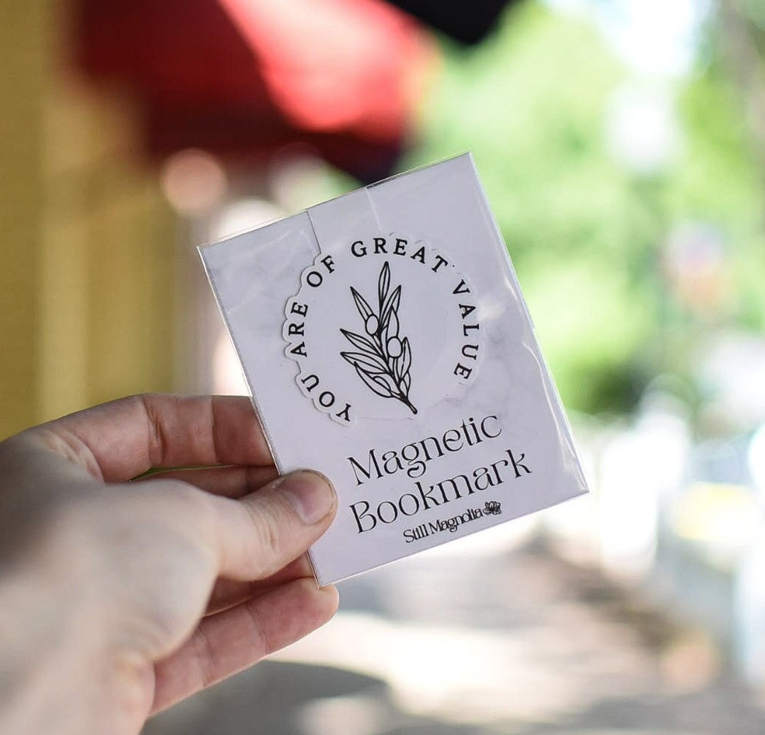 Olive Branch Magnetic Bookmark | 'you Are of Great Value' | Book Lover ...