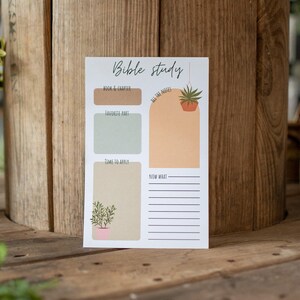 Bible Study - Notepad - Etsy