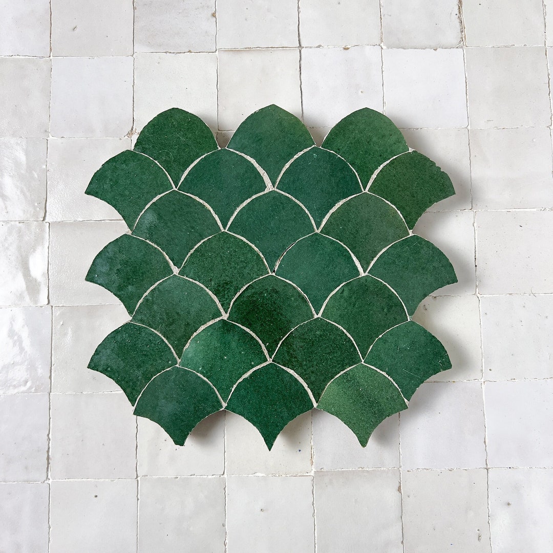 Moroccan Mosaic Tiles for Kitchen Backsplash, Handmade Zellige Tiles ...