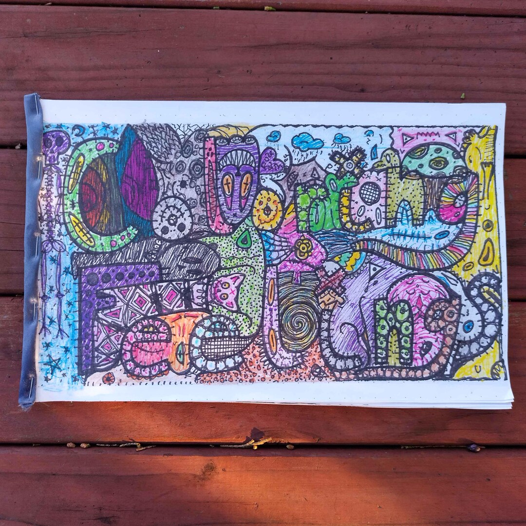 Complex Coloring Book - Coloring Feelings - Etsy