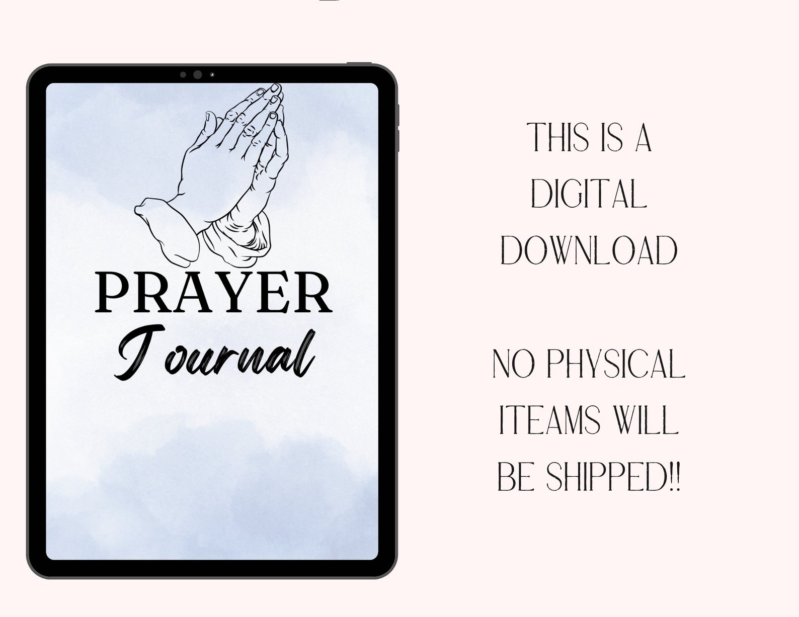 Digital Prayer Journal Faith-based Reflections and Prompts - Etsy