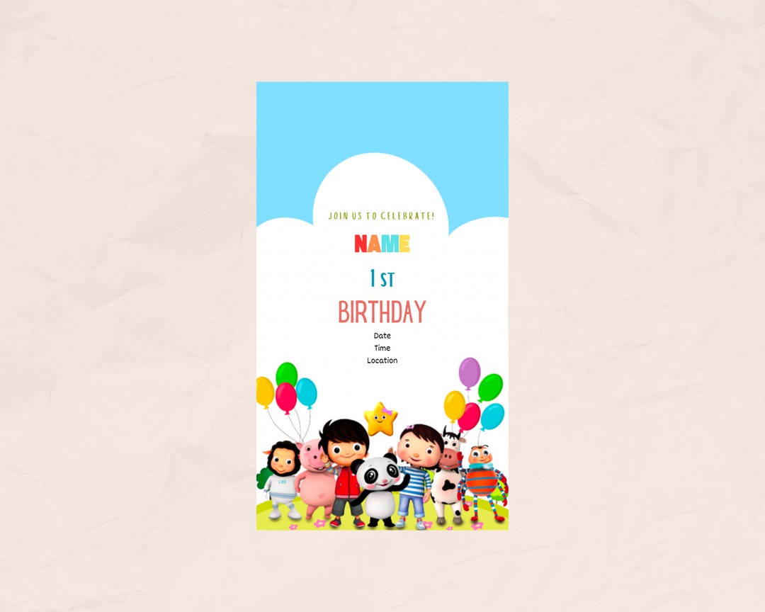 Editable Party Invitation Birthday Invitation Digital - Etsy
