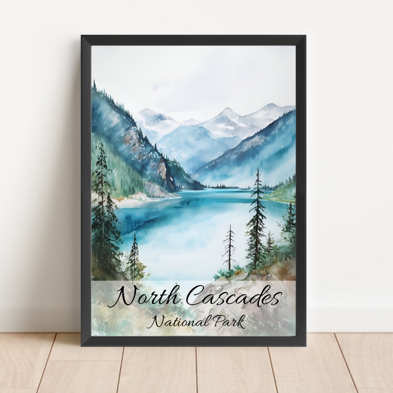 North Cascades Print - Etsy