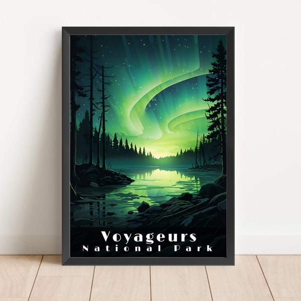 Voyageurs National Park Poster - Etsy