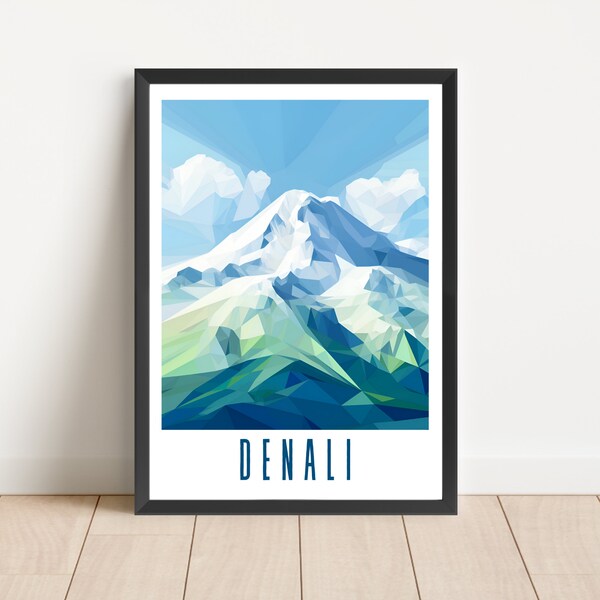 Denali National Park Poster - Etsy