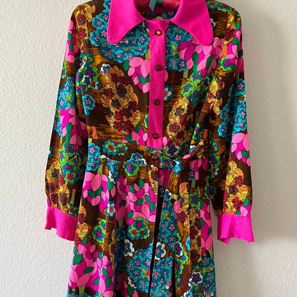 Flower Power Dress Girls - Etsy
