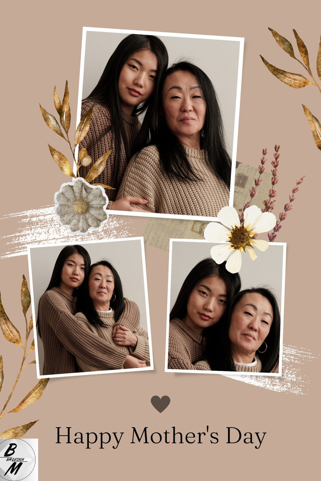 Mother's Day Card, Personalized Mother's Day Card, Custom Photo Mother ...