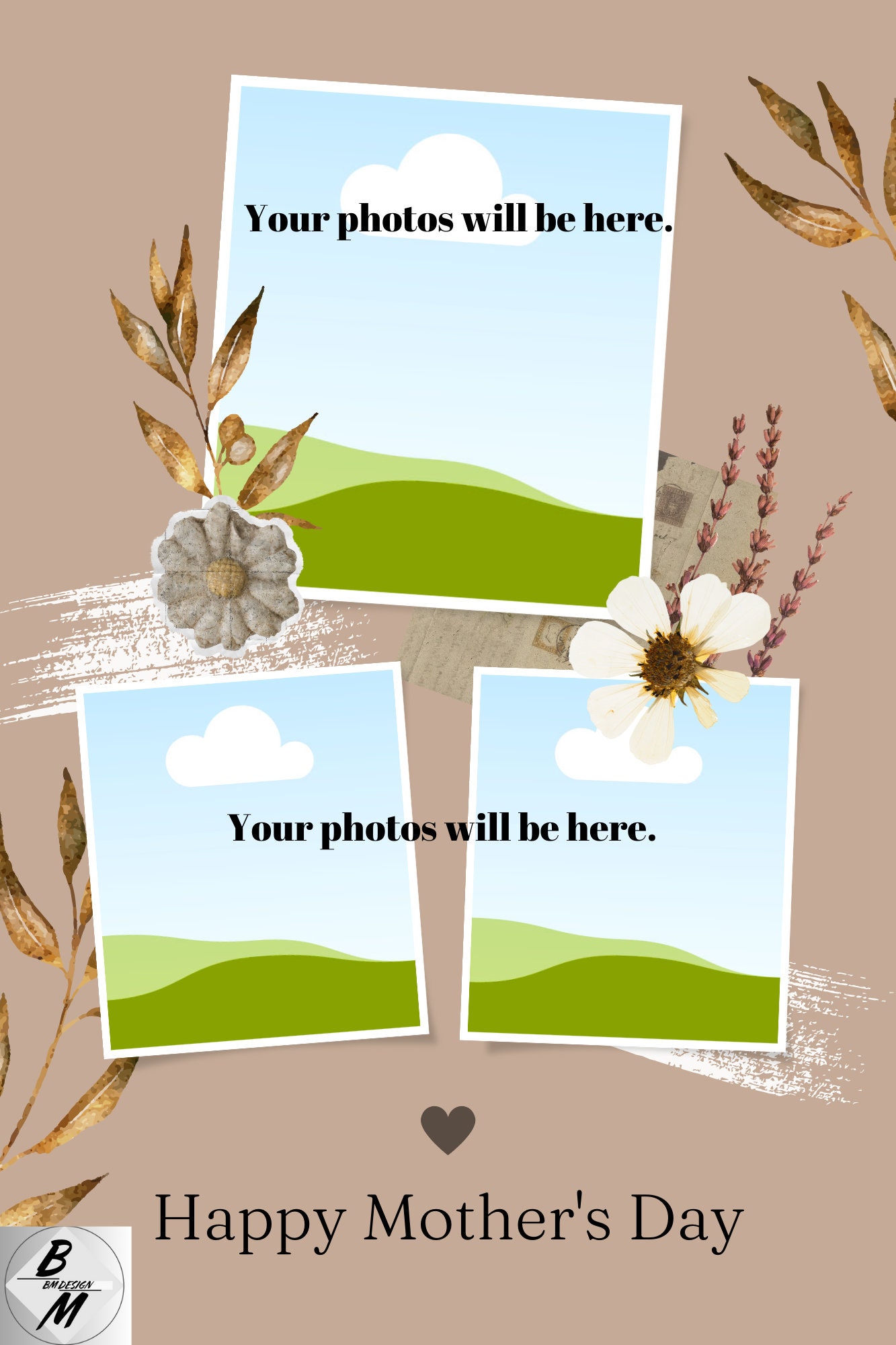 Mother's Day Card, Personalized Mother's Day Card, Custom Photo Mother ...