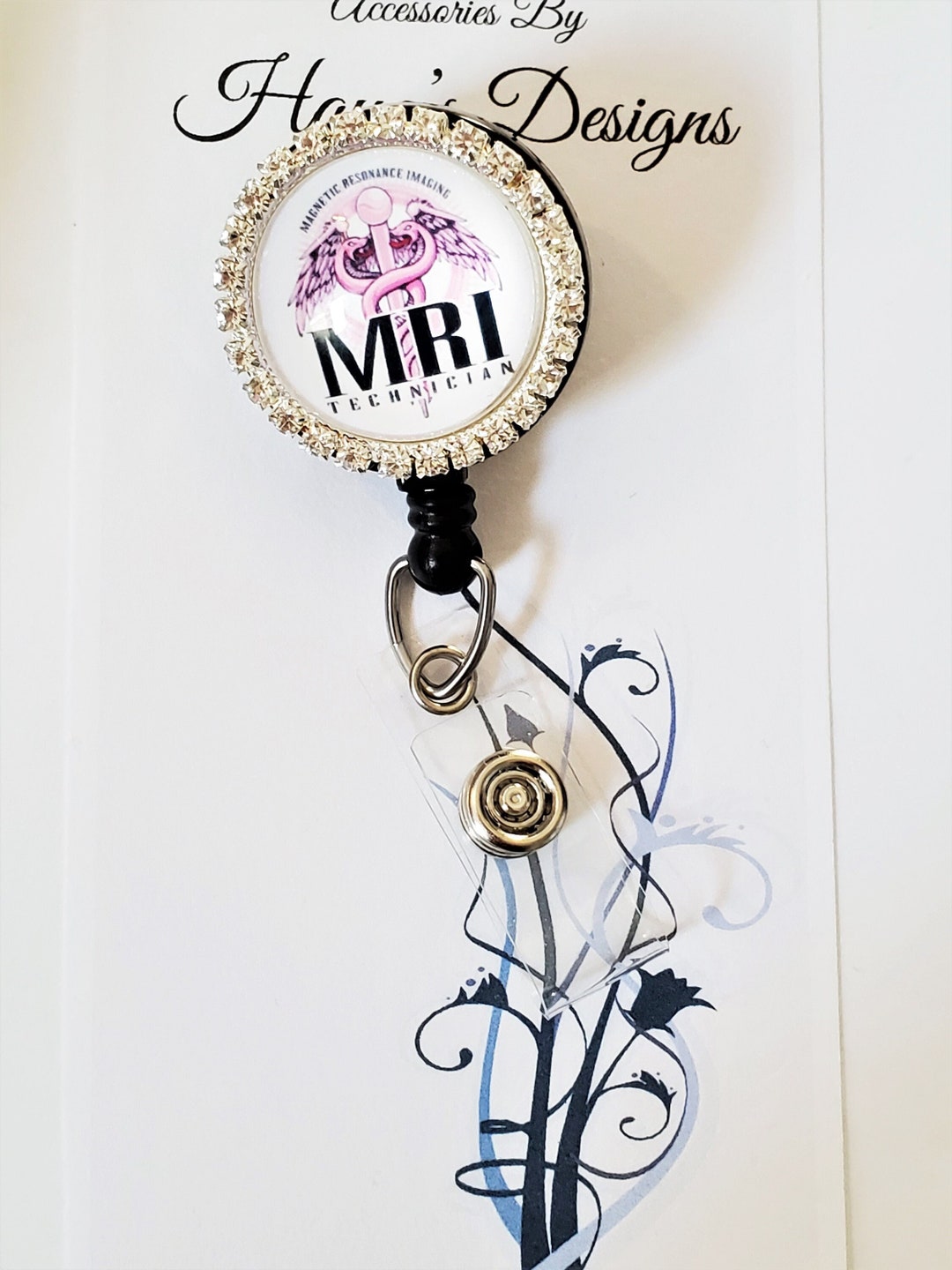 MRI Technician Badge Reel | Gift | Lanyard | ID Badge | Badge Reels ...