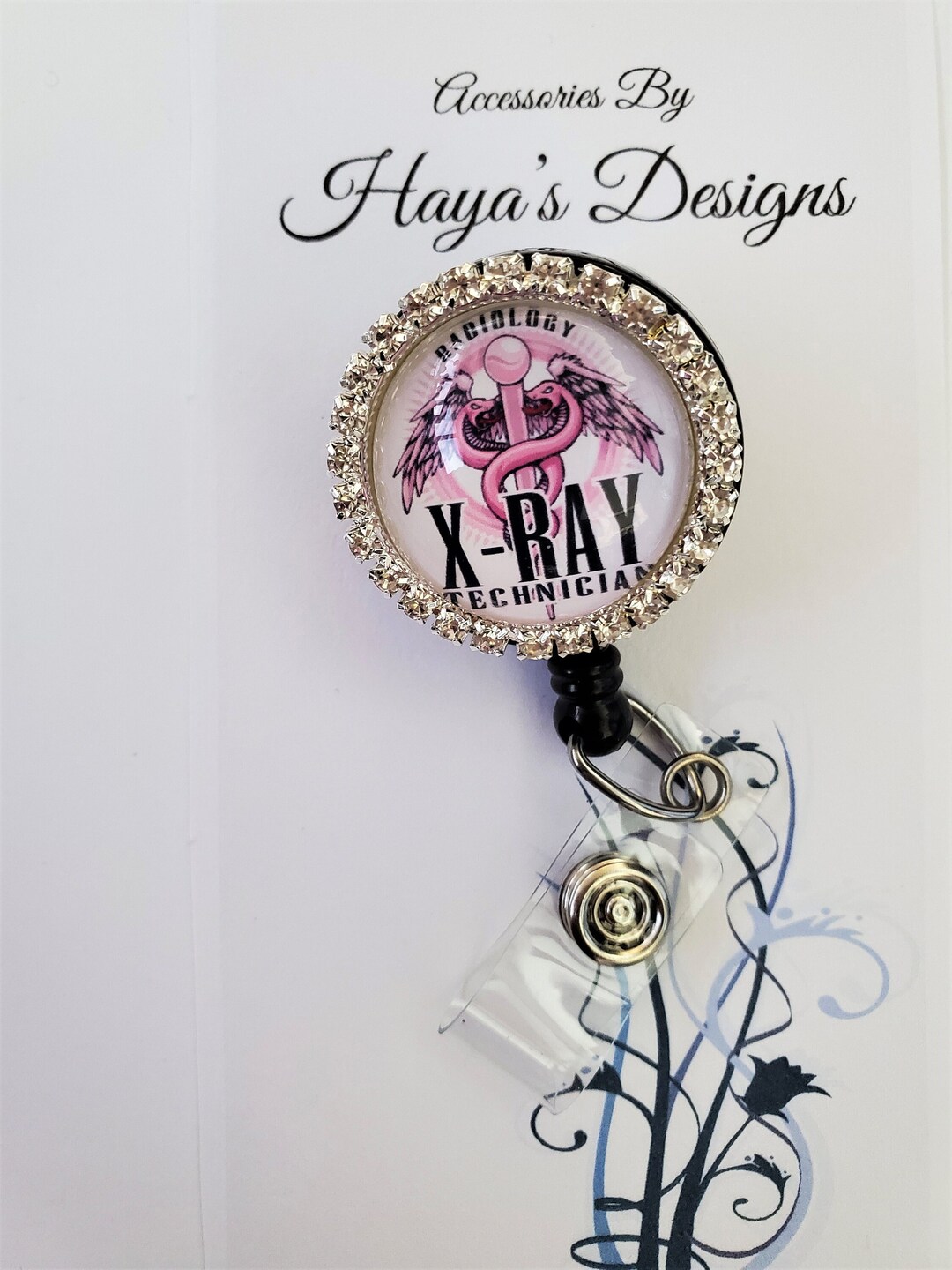 X-ray Technician Badge Reel Gift Gift ID Badge Radiology Badge Reels ...