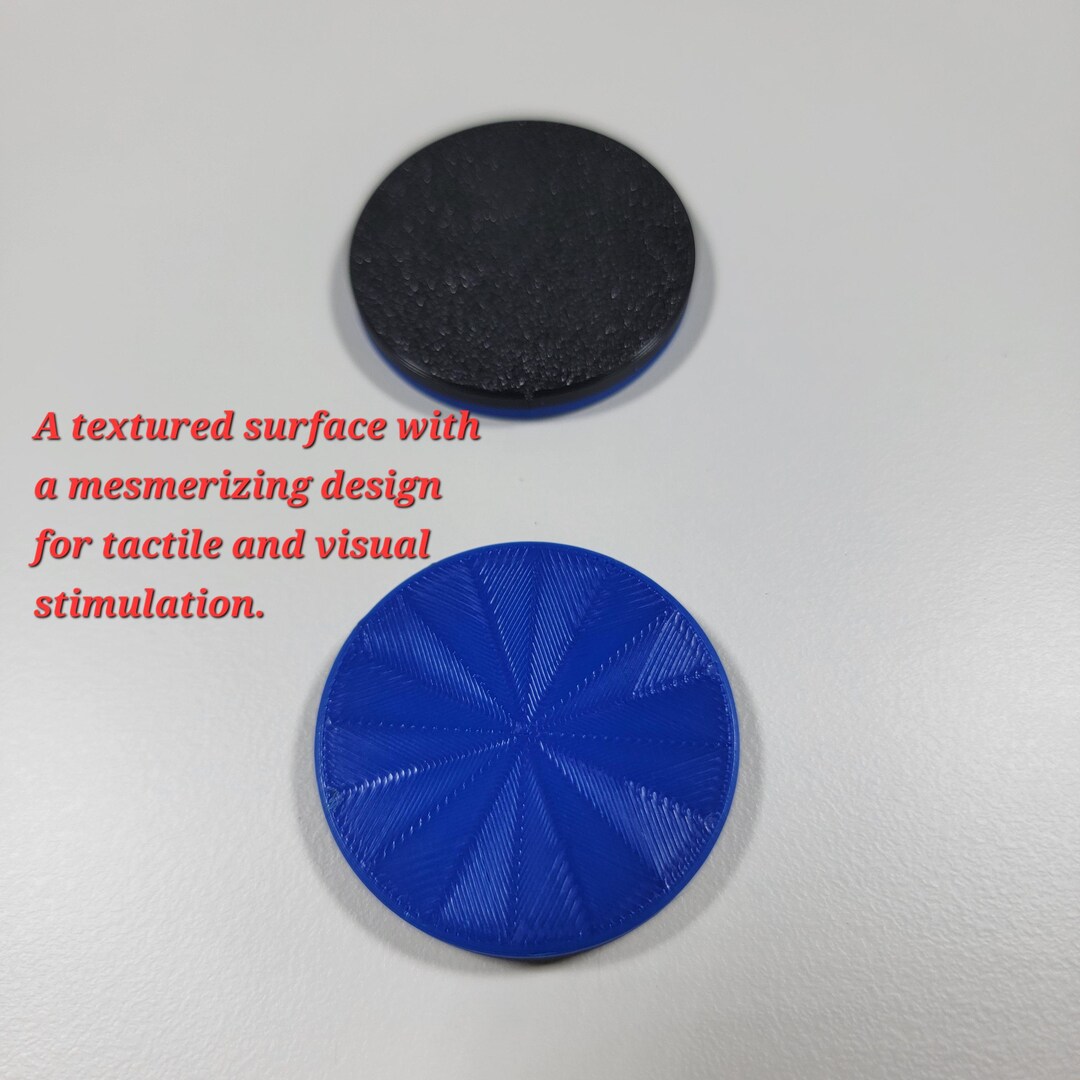 Textured Magnetic Clacking 3D Printed Sensory Fidget Toy for ADHD ...