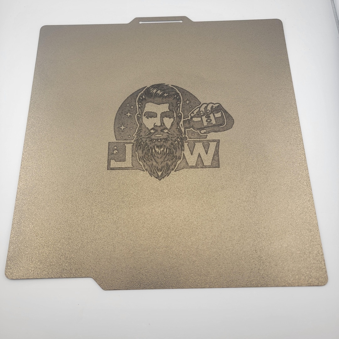 Custom Laser-engraved Textured PEI Build Plate for Bambu Lab P1S/P1P ...