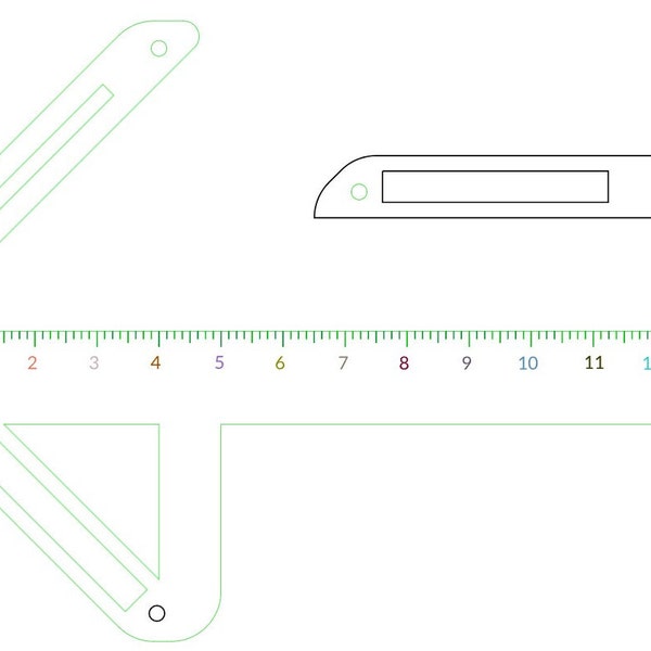 Laser Alignment Template - Etsy