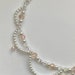 Dainty Floral Coquette Necklace - Etsy
