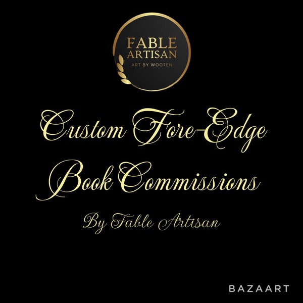 Custom Edge Book - Etsy