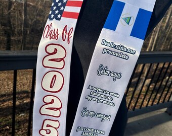 Custom Graduation Stole - Etsy