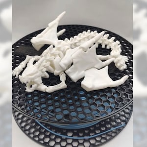 Articulated Skeleton Dragon-stl FILE - Etsy
