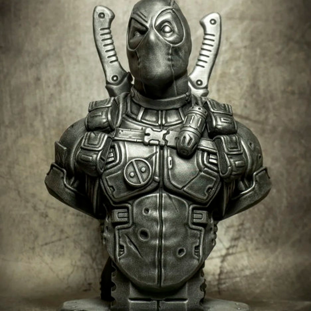 Deadpool Bust (remastered Supportless Edition) (STL) - Etsy