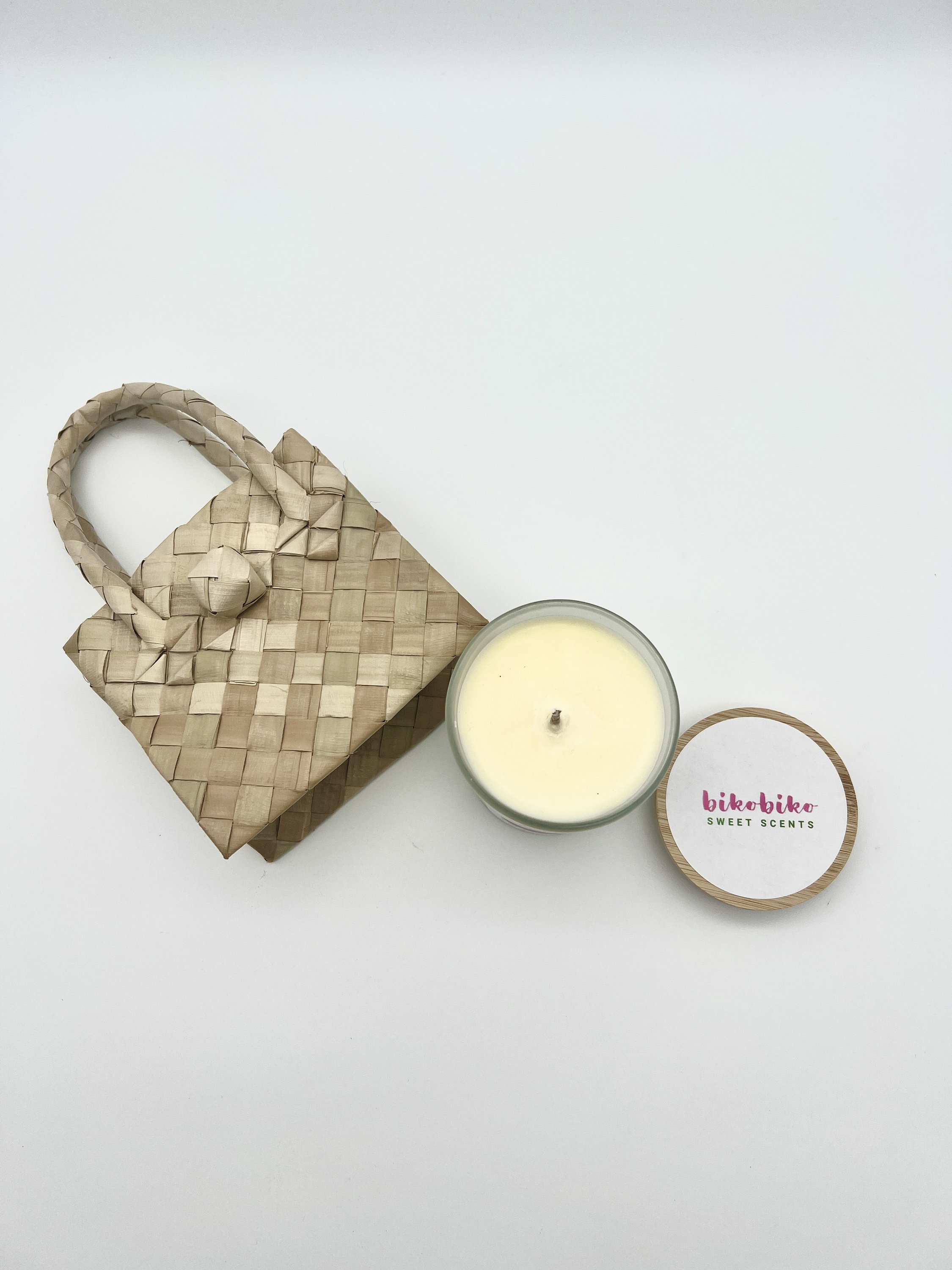 Coconut Pandan Soy Candle buko Panda-n With Handwoven Gift Bag/box - Etsy