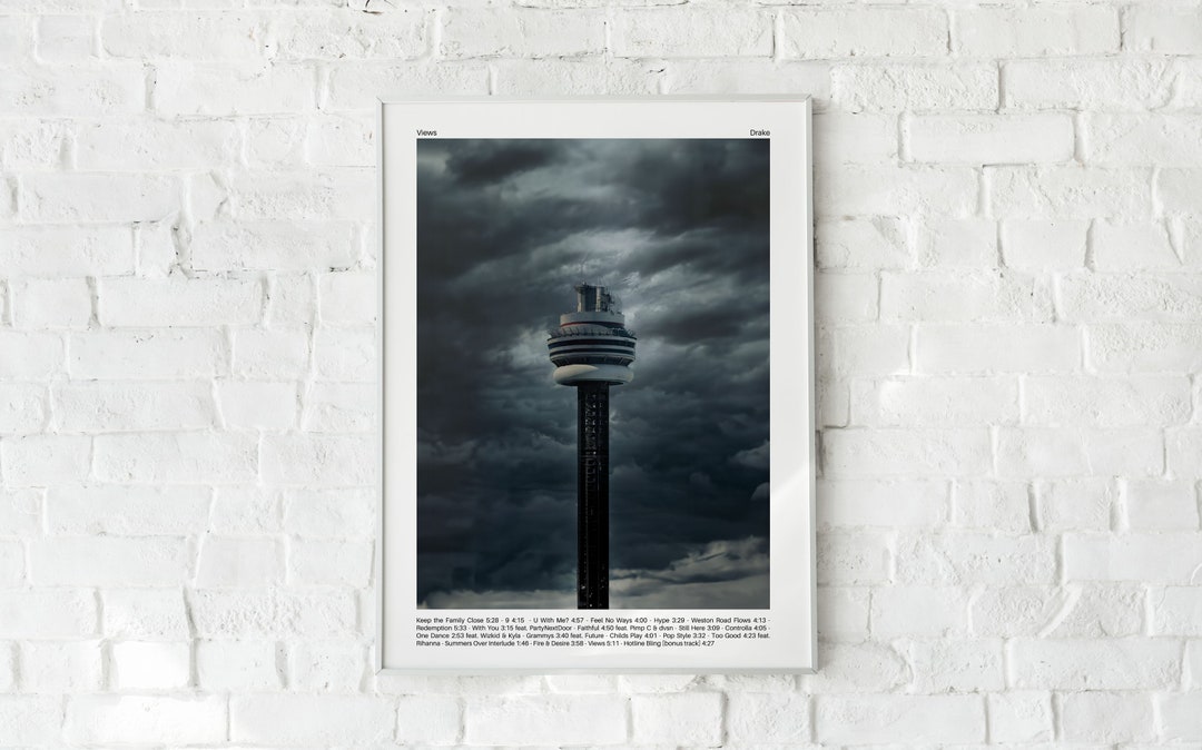 Views Expanded Album Cover Art Poster Drake - Etsy